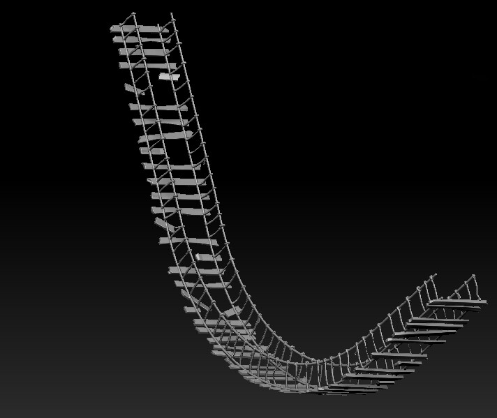 ArtStation - Swamp bridge