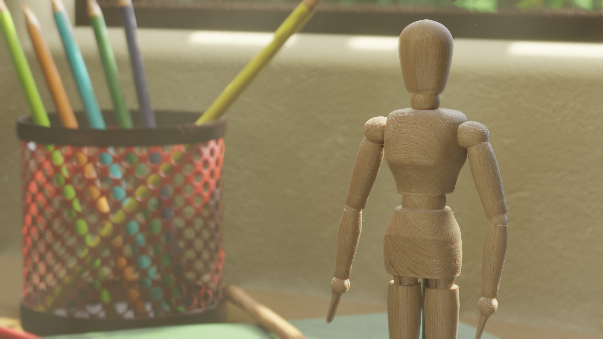 ArtStation - Wooden Artist Mannequin