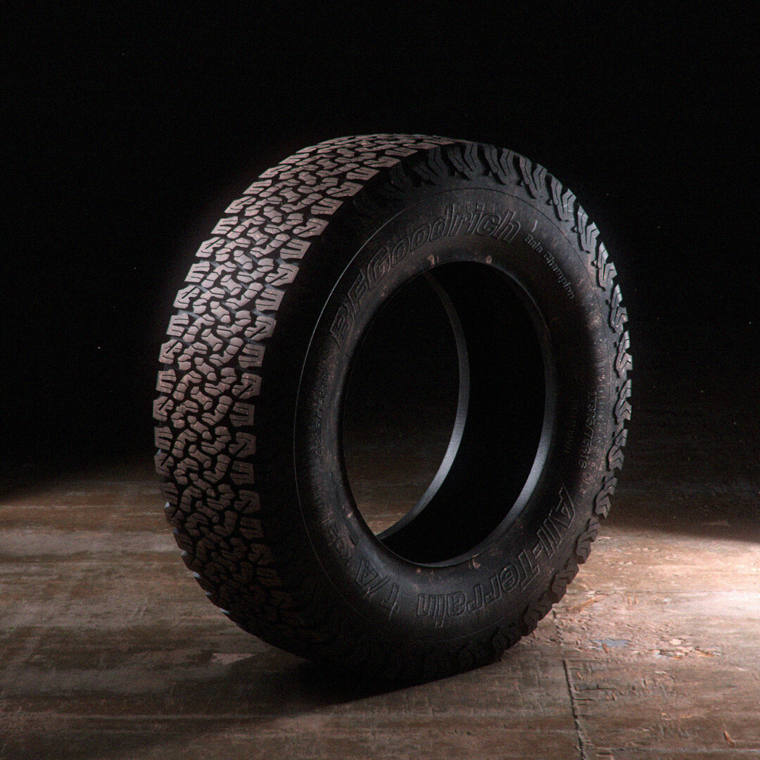 ArtStation - BFGoodrich A/T KO2 Tire