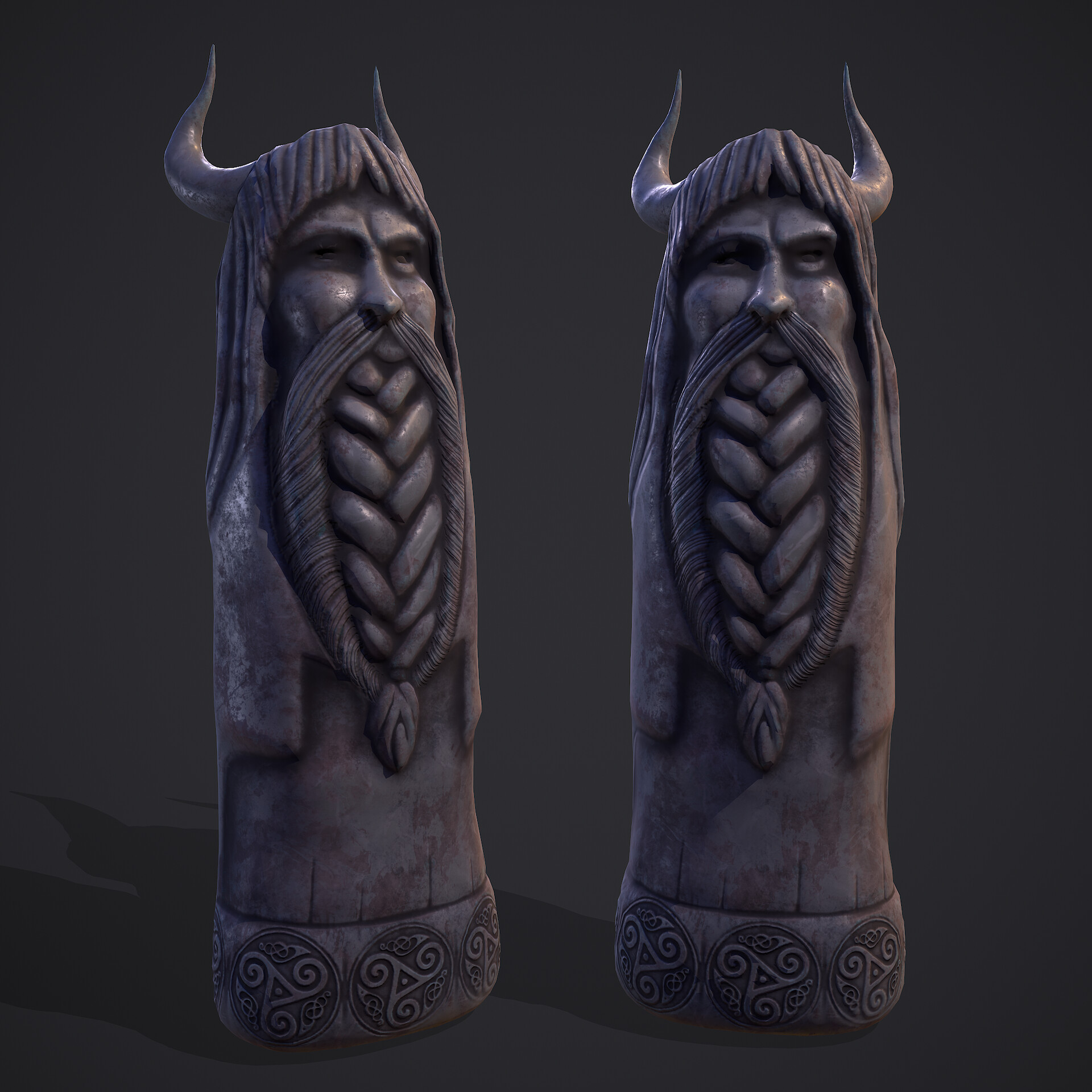 ArtStation - Viking Statue