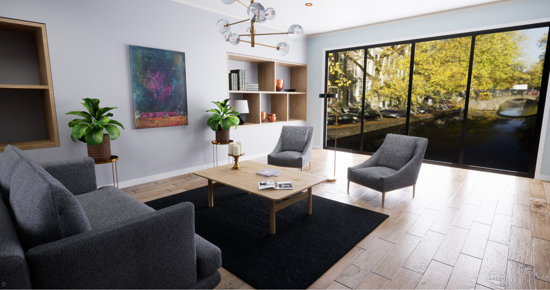 ArtStation - Raytraced Lounge