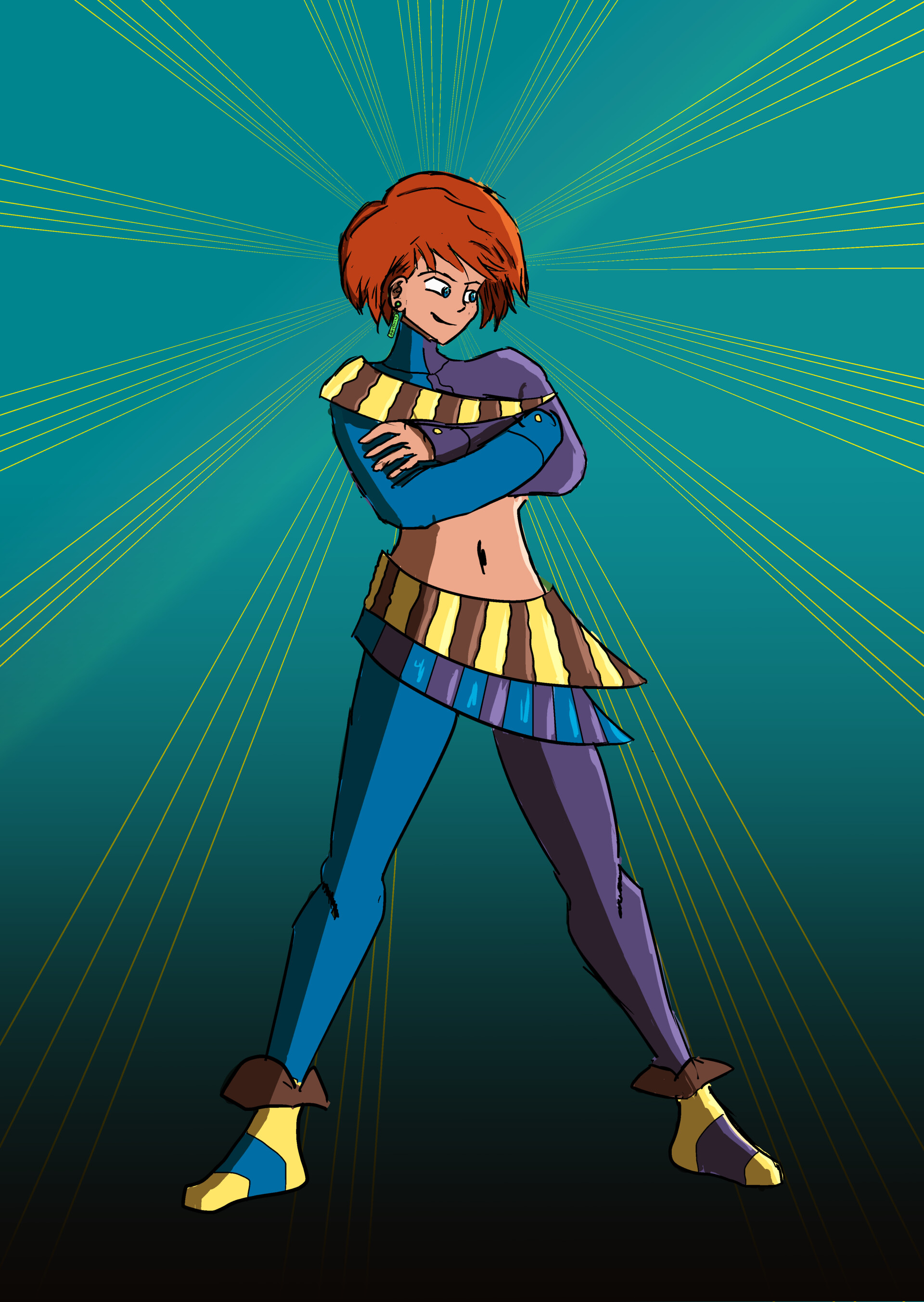 ArtStation - Superhero OC