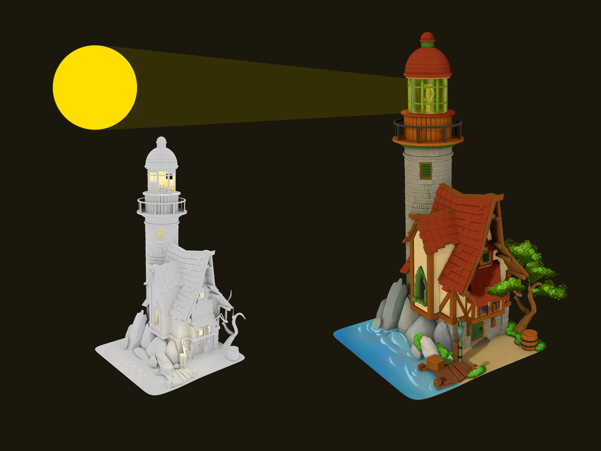 ArtStation - lighthouse