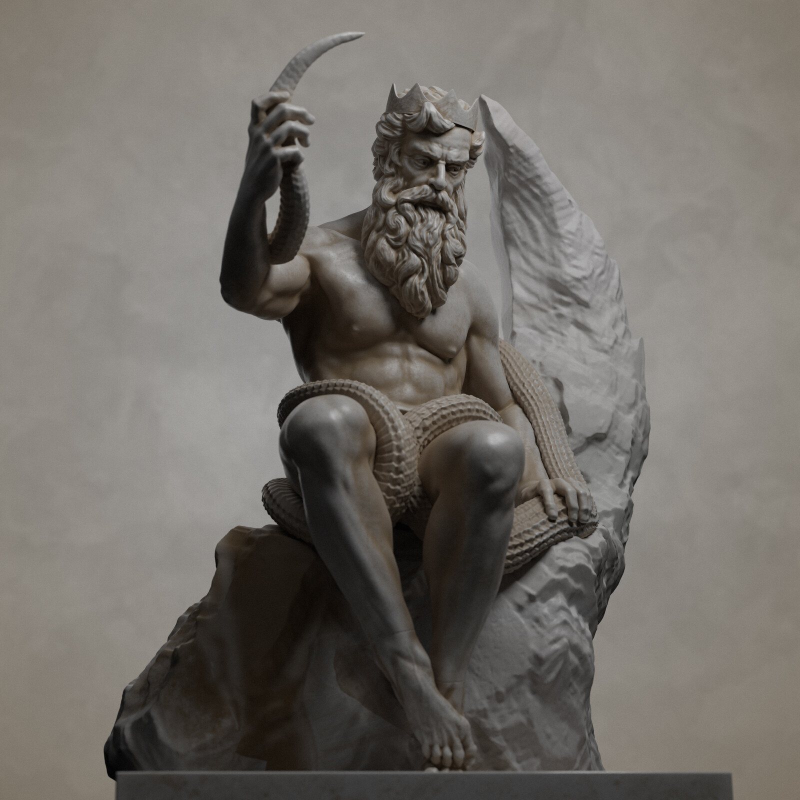 Lazar Isailović - Minos, The Infernal Judge - Divine Comedy