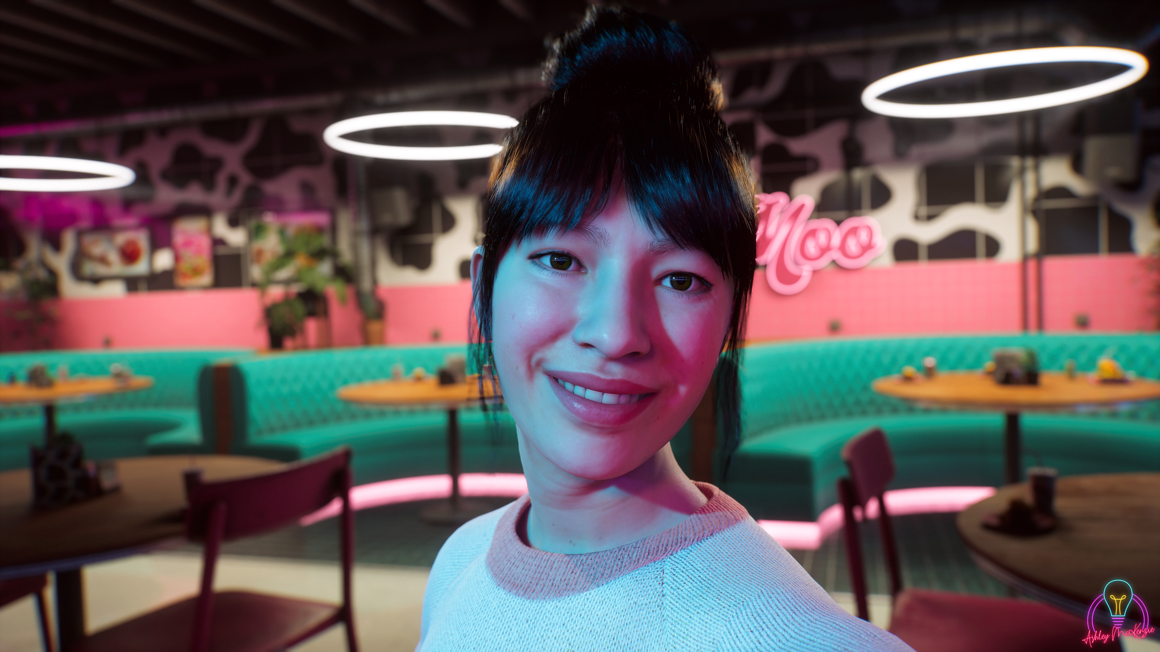 Ashley McKenzie - Dirty Moo Lighting Study