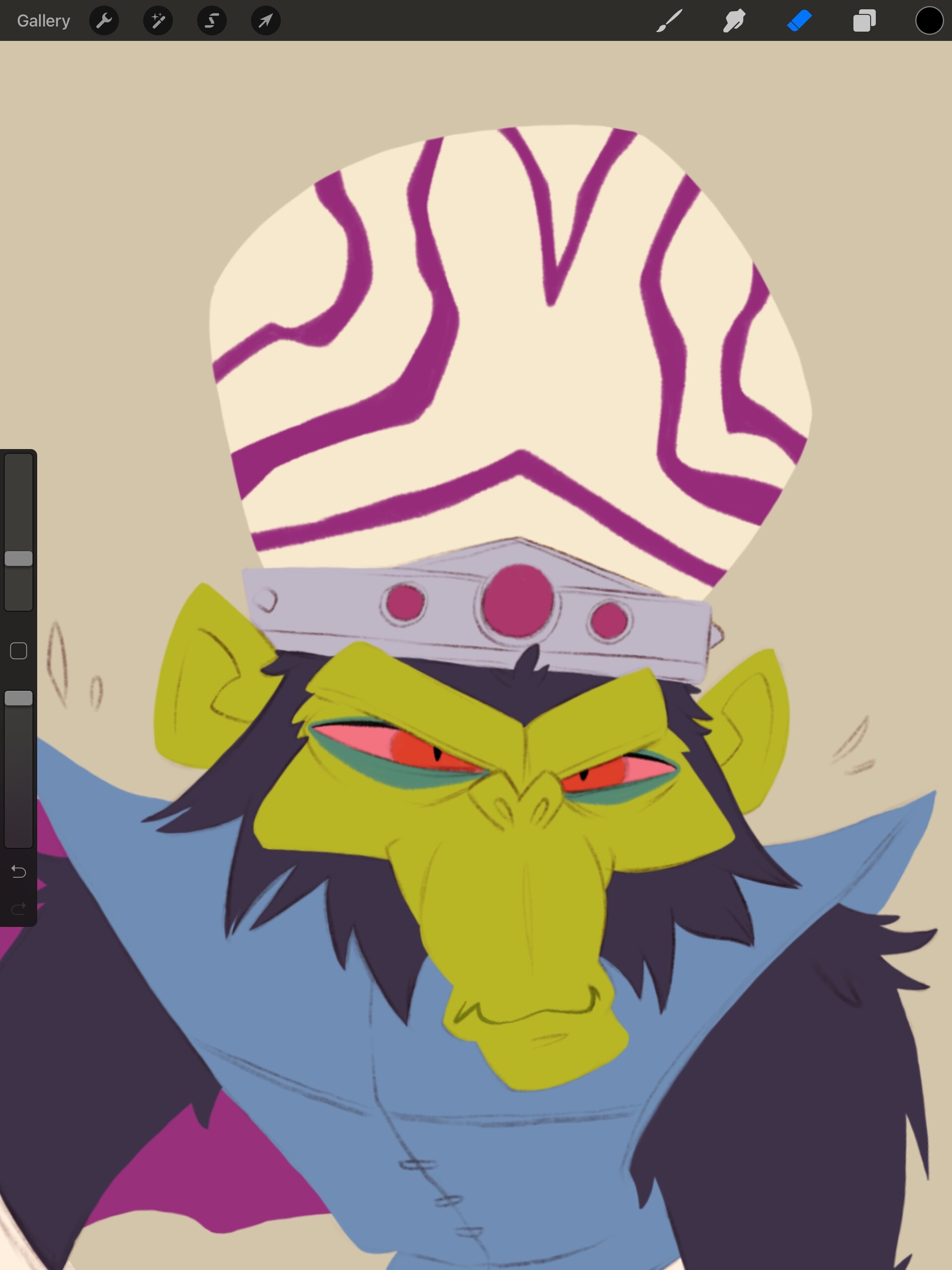 Lewis Blythe - Mojo Jojo Redesign Fanart