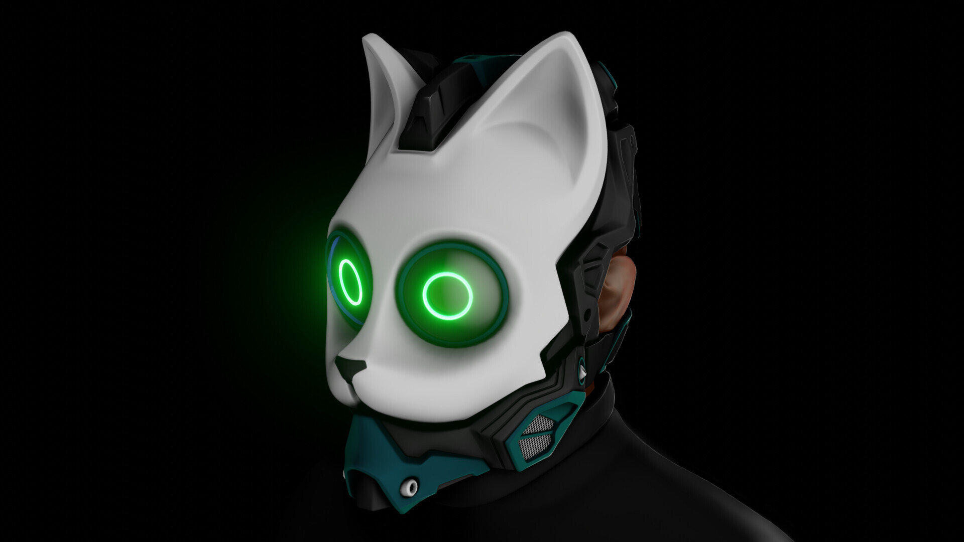 ArtStation - NeoNeko - cosplay mask project