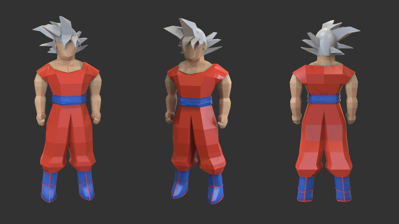 free3dprintmodel.com - goku