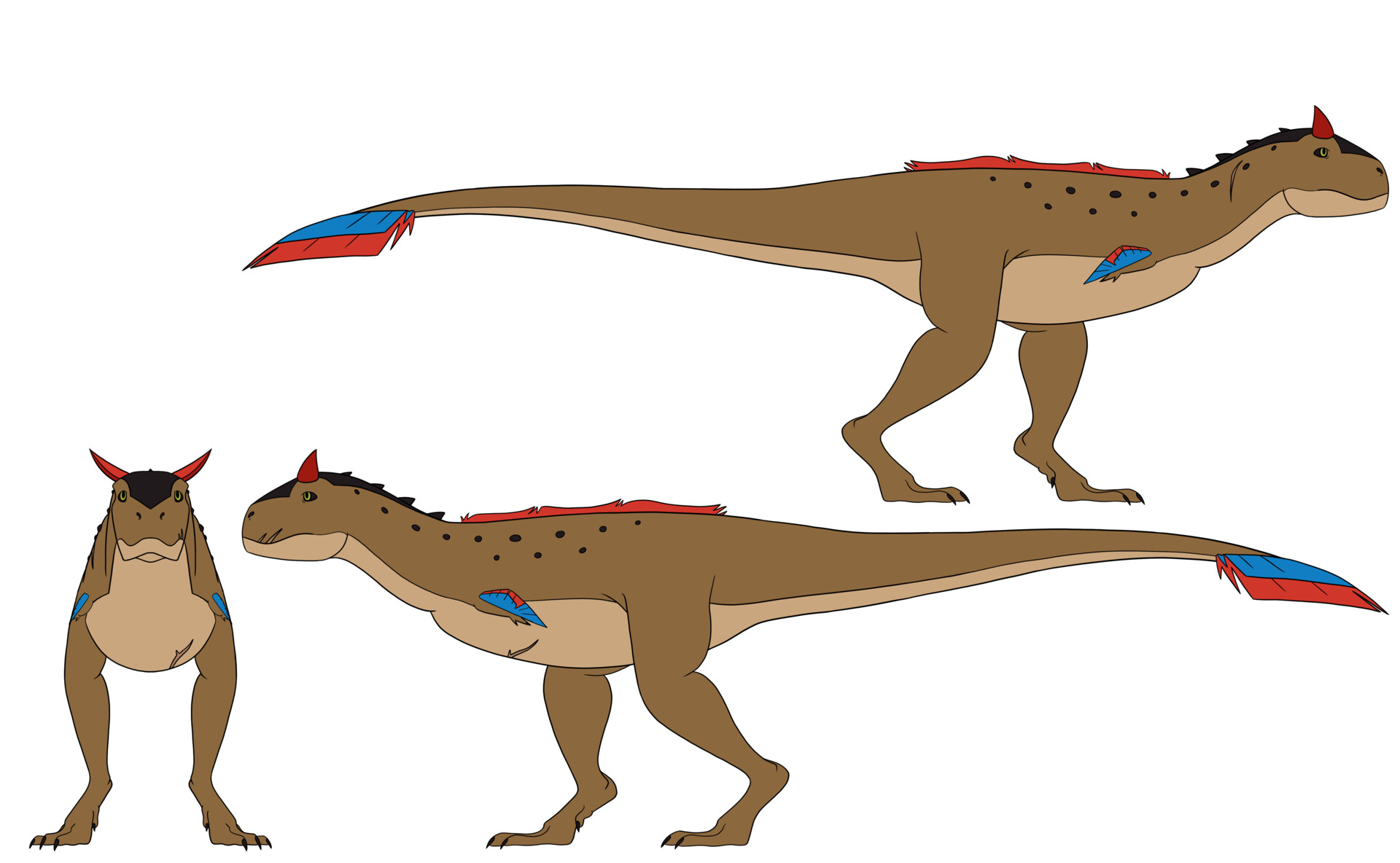 Alex Mackenzie - Dinosaur Character Designs