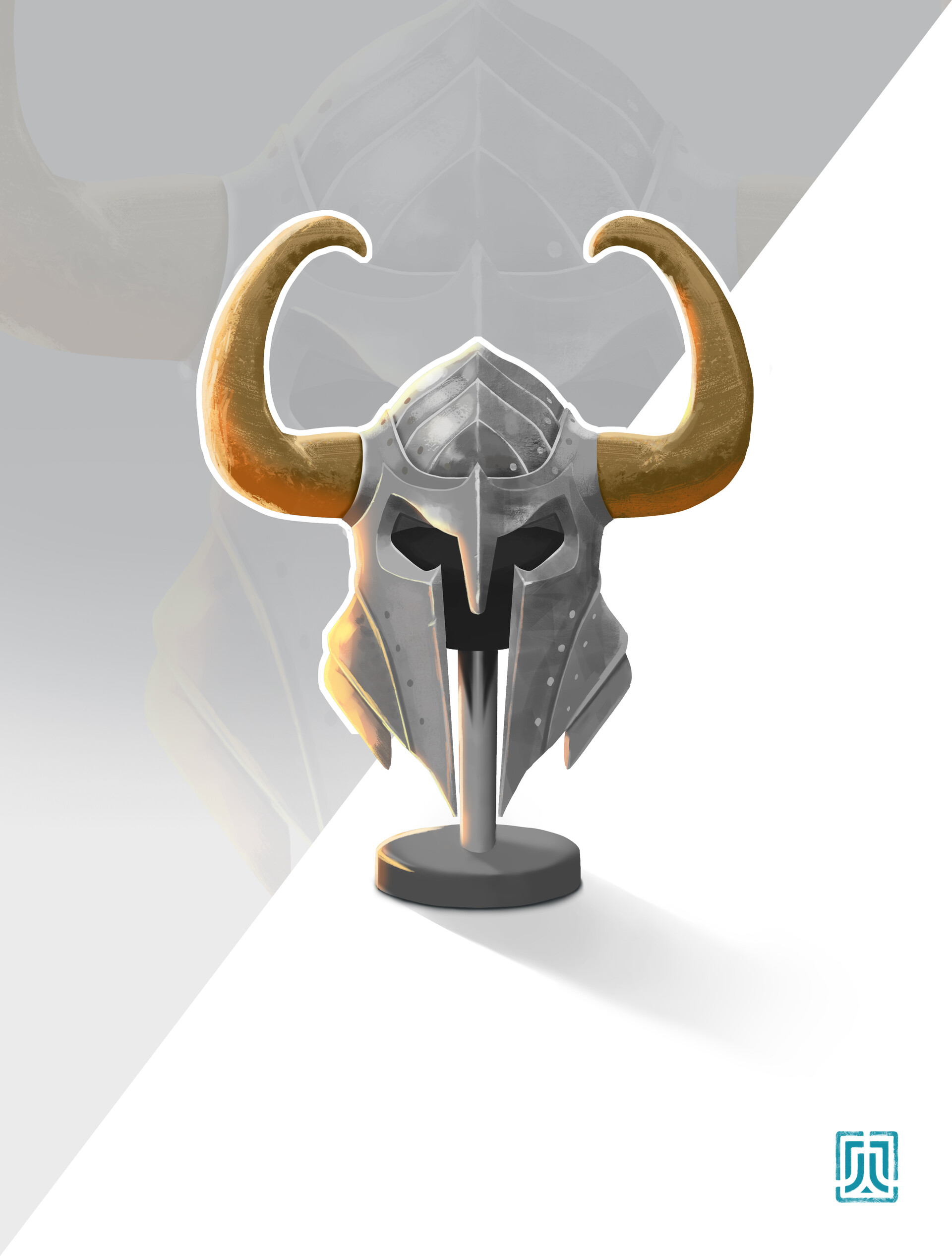 ArtStation - VIking Helmet