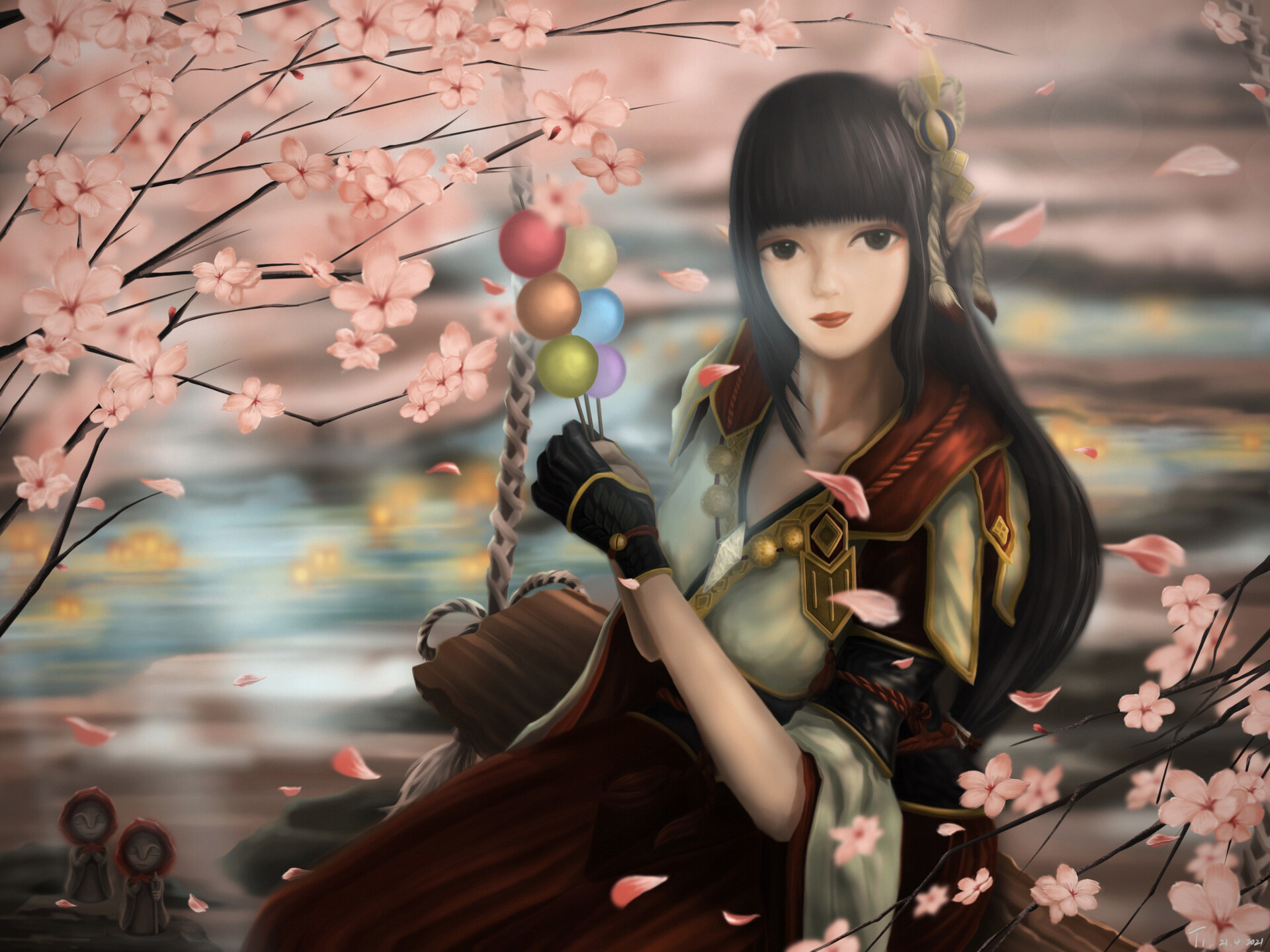 ArtStation - Hinoa. Monster Hunter Rise