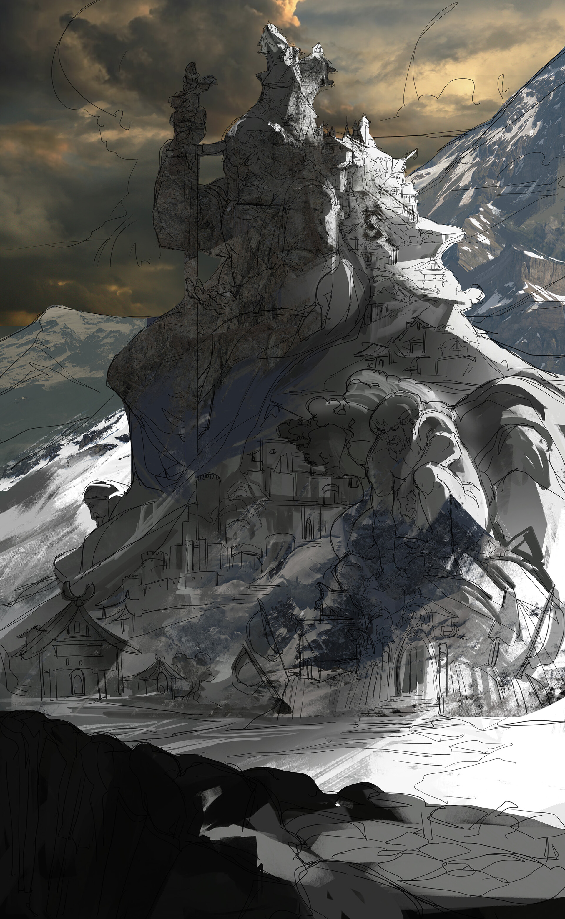 Rachel Walpole - The Snowy Peaks of Five Castle