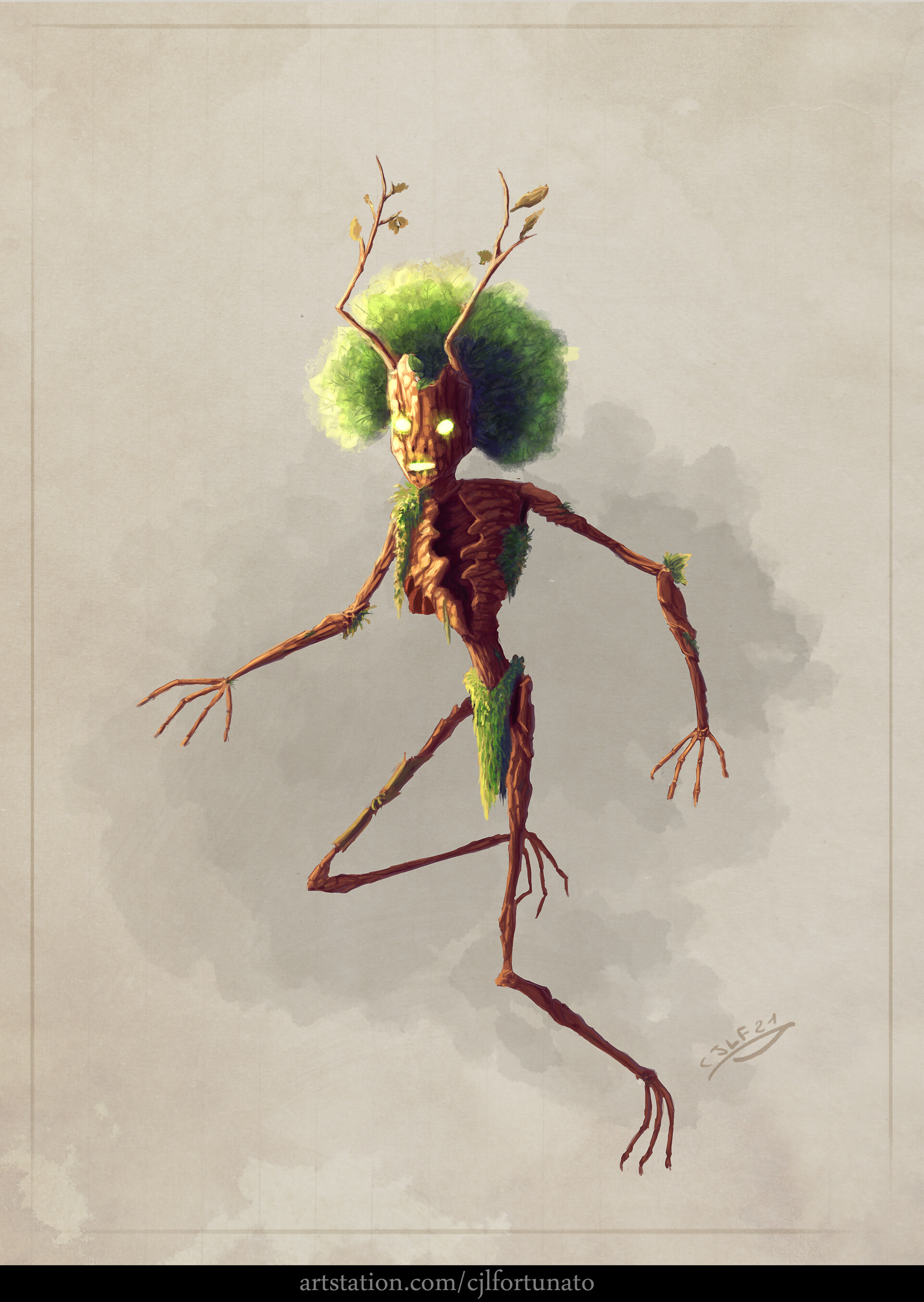 ArtStation - Woodland Sprite