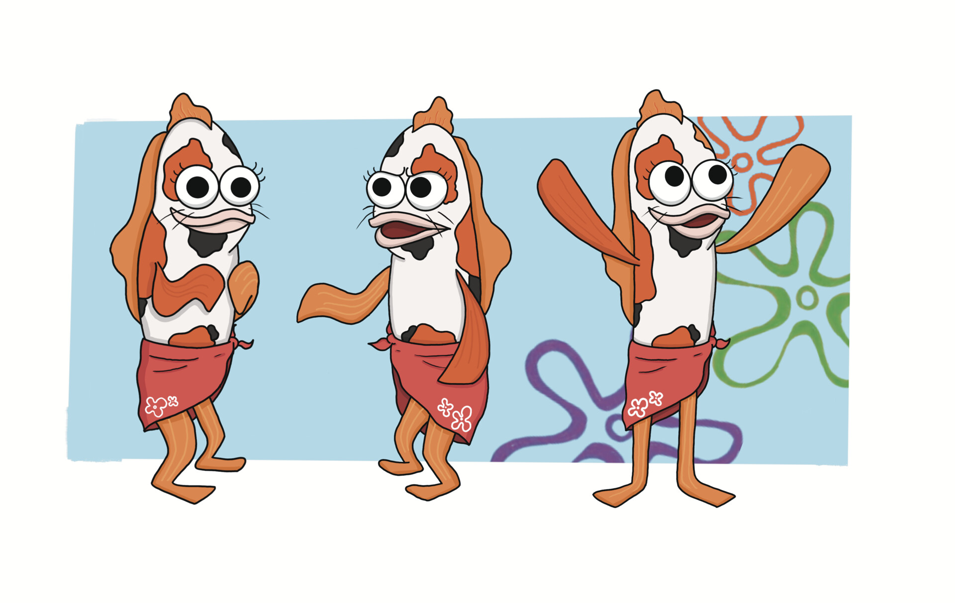 ArtStation - Spongebob Squarepants Inspired Character Design