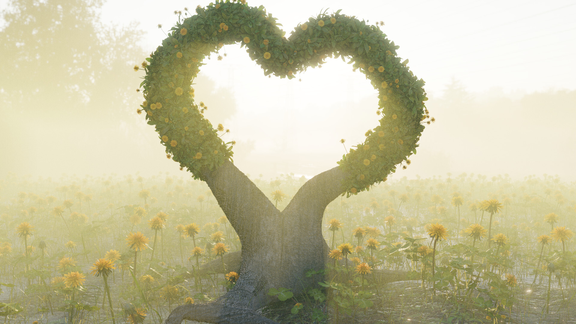 ArtStation - Heart Tree