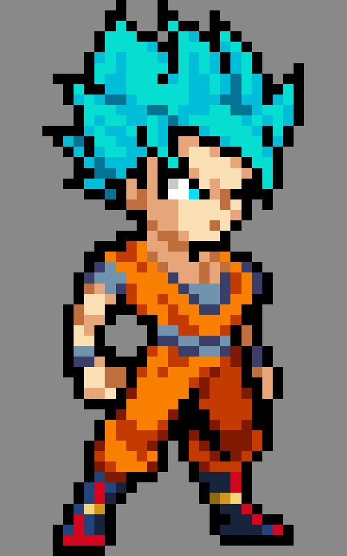 ArtStation - Pixel Goku