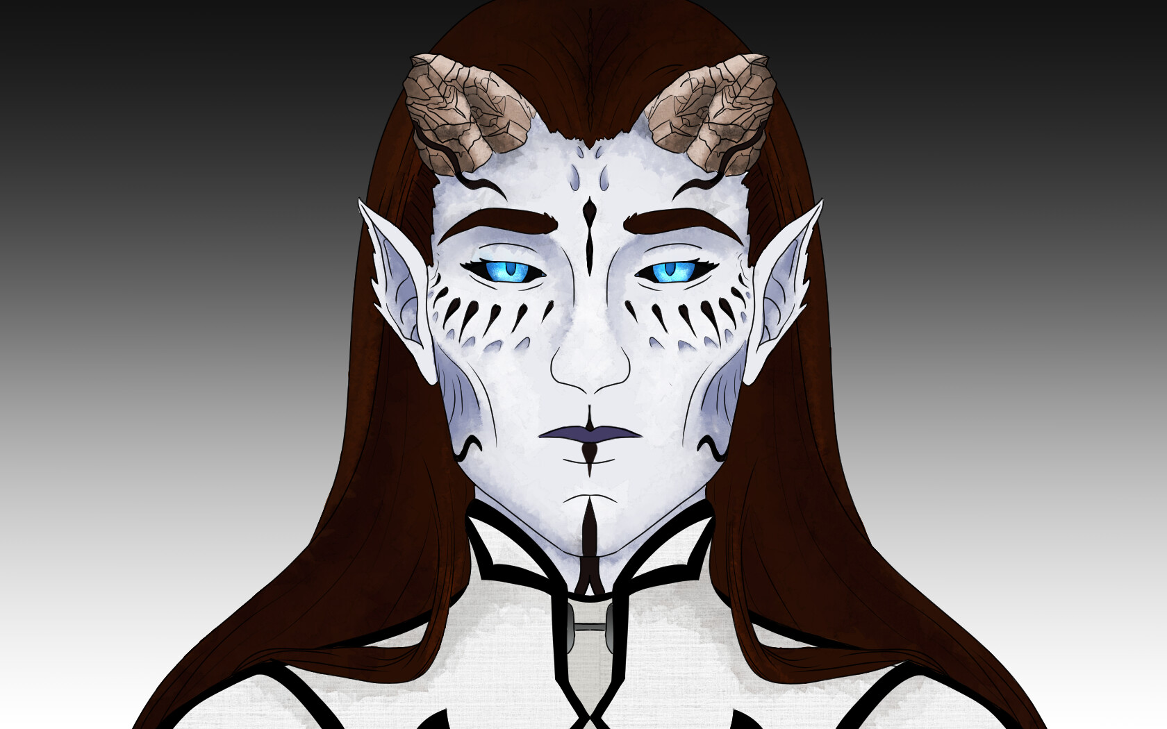 ArtStation - DnD Tiefling - Chel