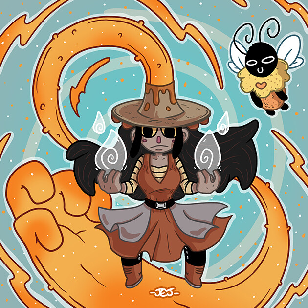 ArtStation - Fire Witch