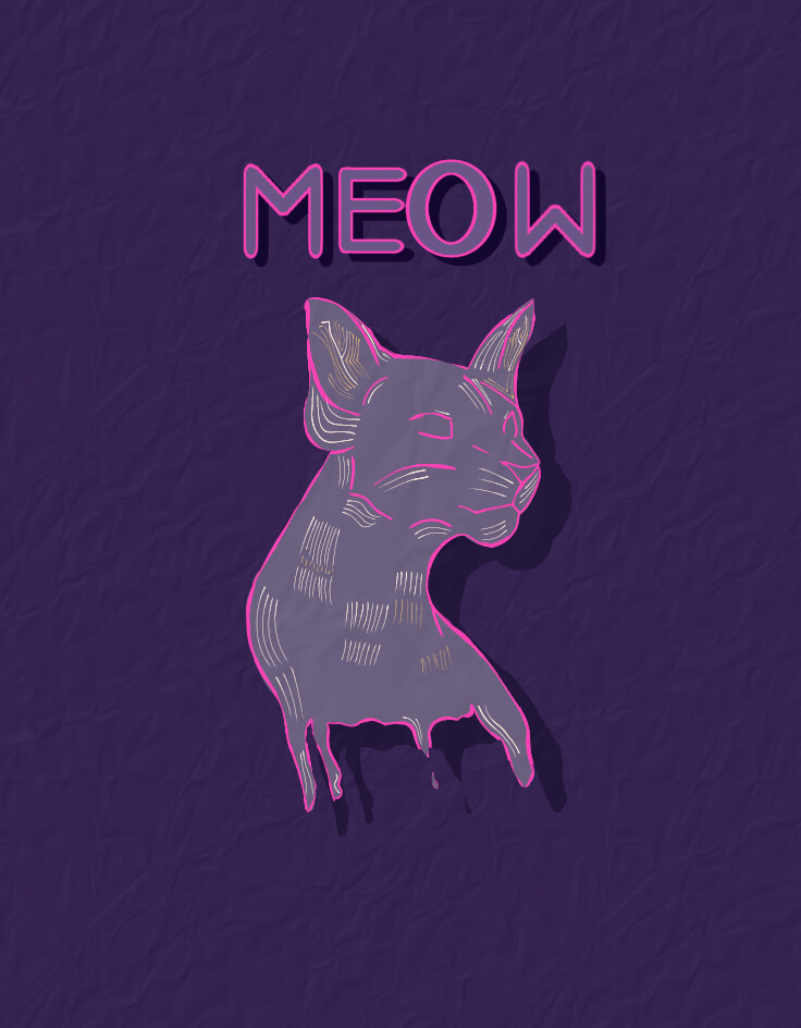 ArtStation - meow ฅ ̳͒•ˑ̫• ̳͒ฅ