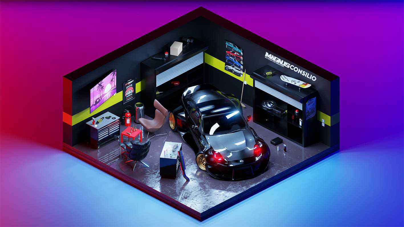 ArtStation - The Garage