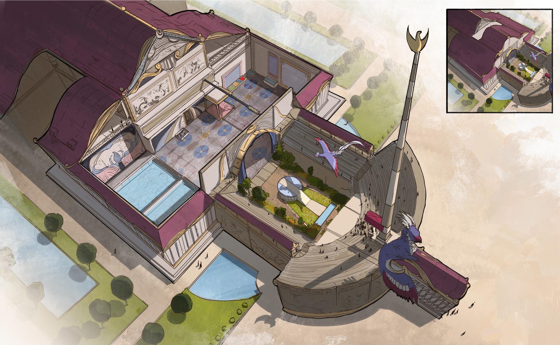 ArtStation - Temple Concept