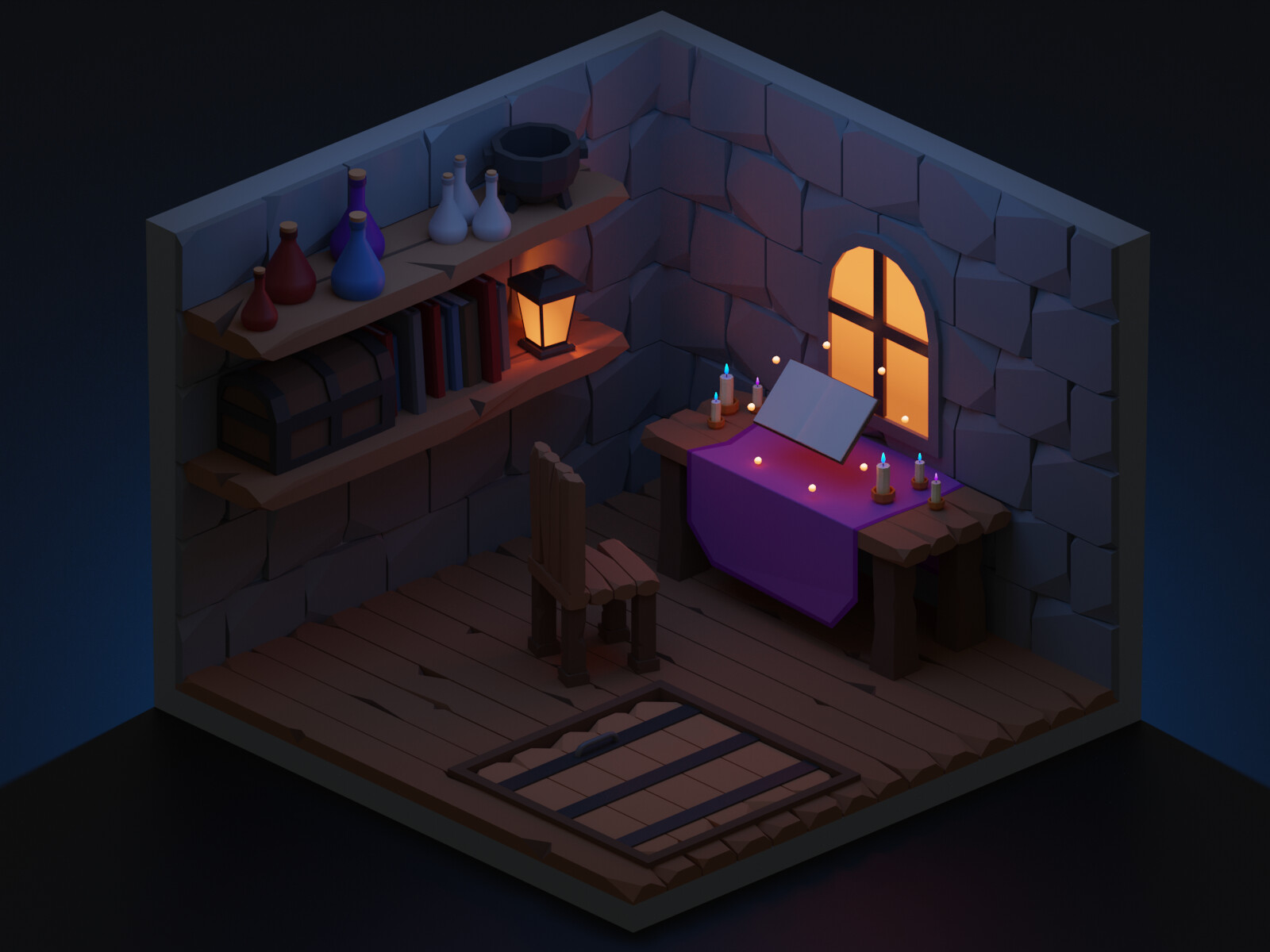 ArtStation - The Wizards Workshop