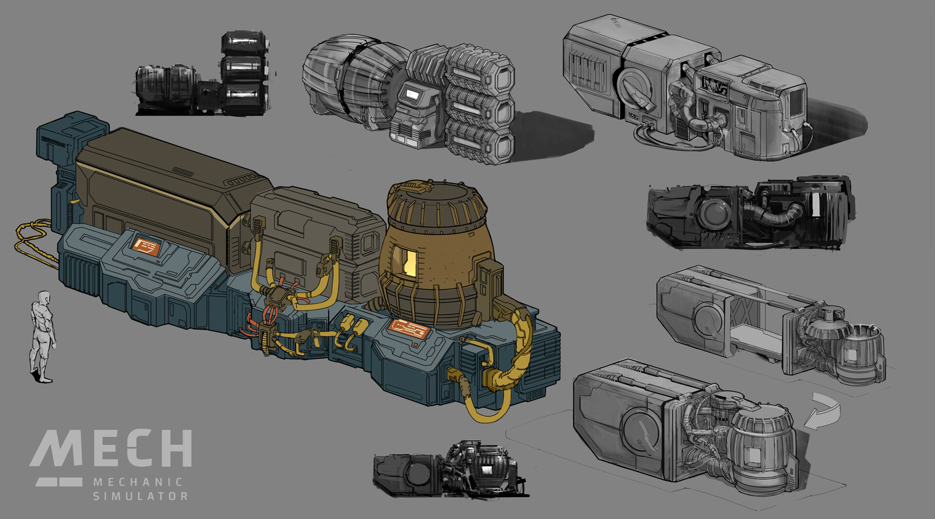 ArtStation - Repair machines