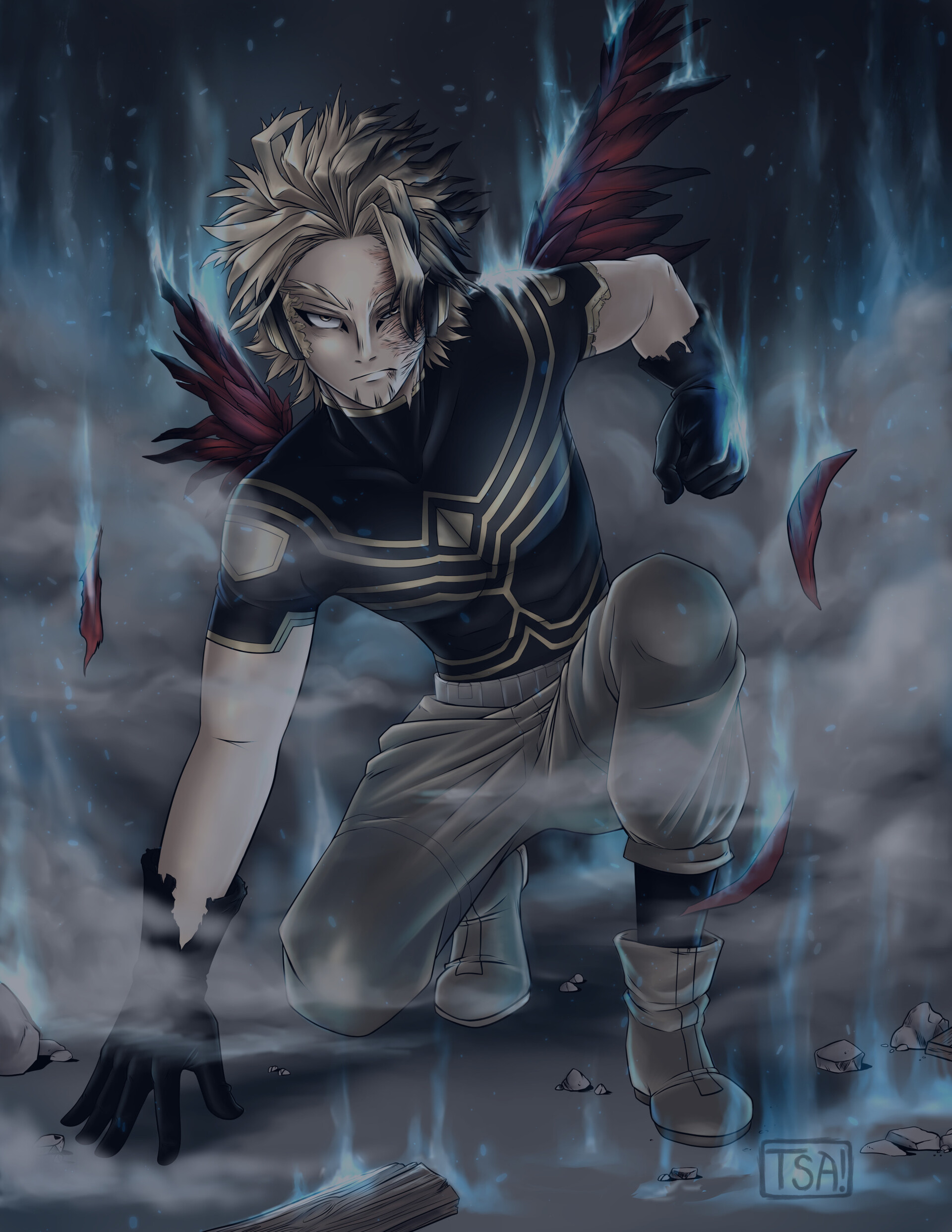 ArtStation - Burning Hawks