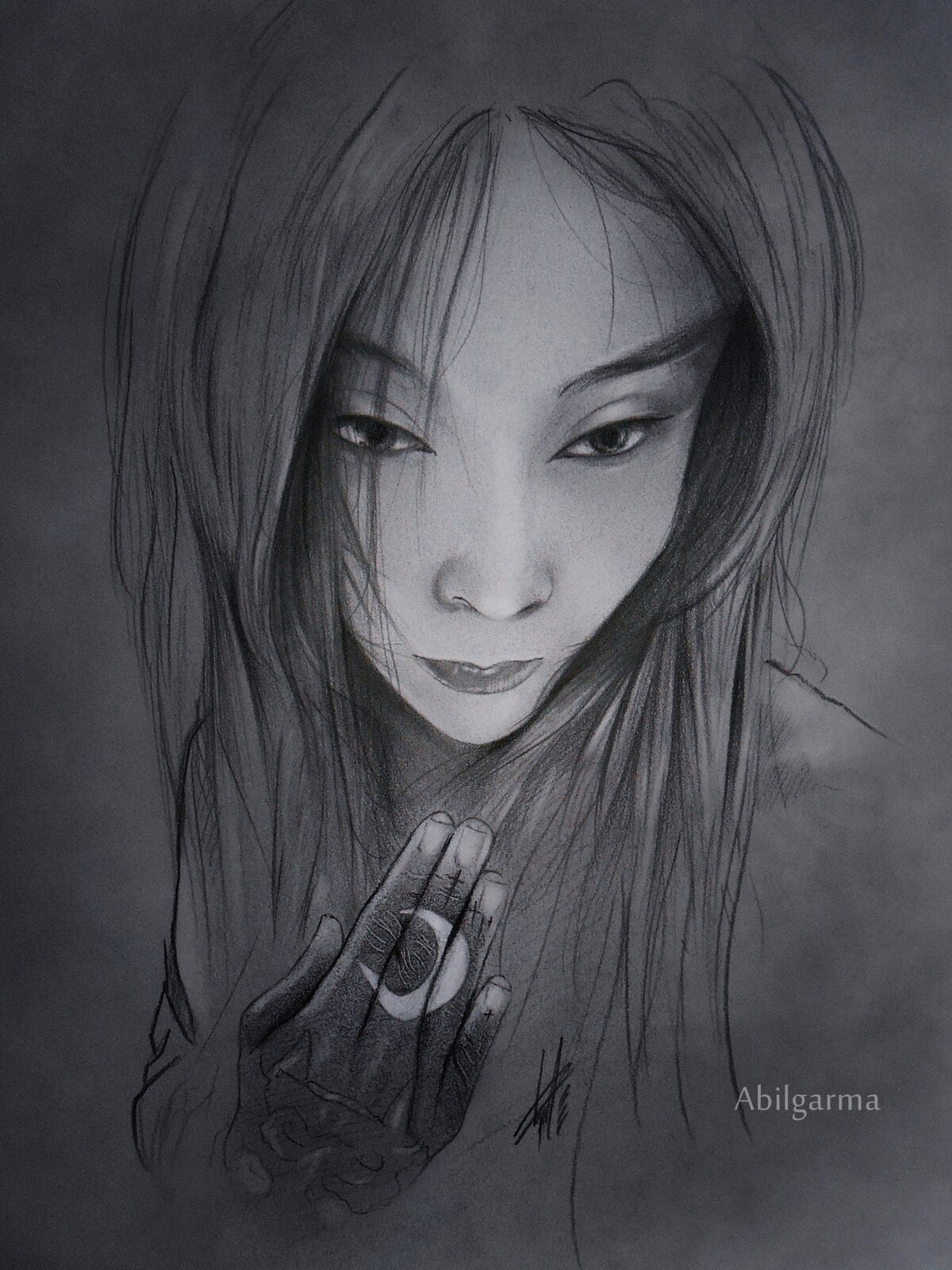 ArtStation - Yuxuan - Pencil portrait (Sketch)