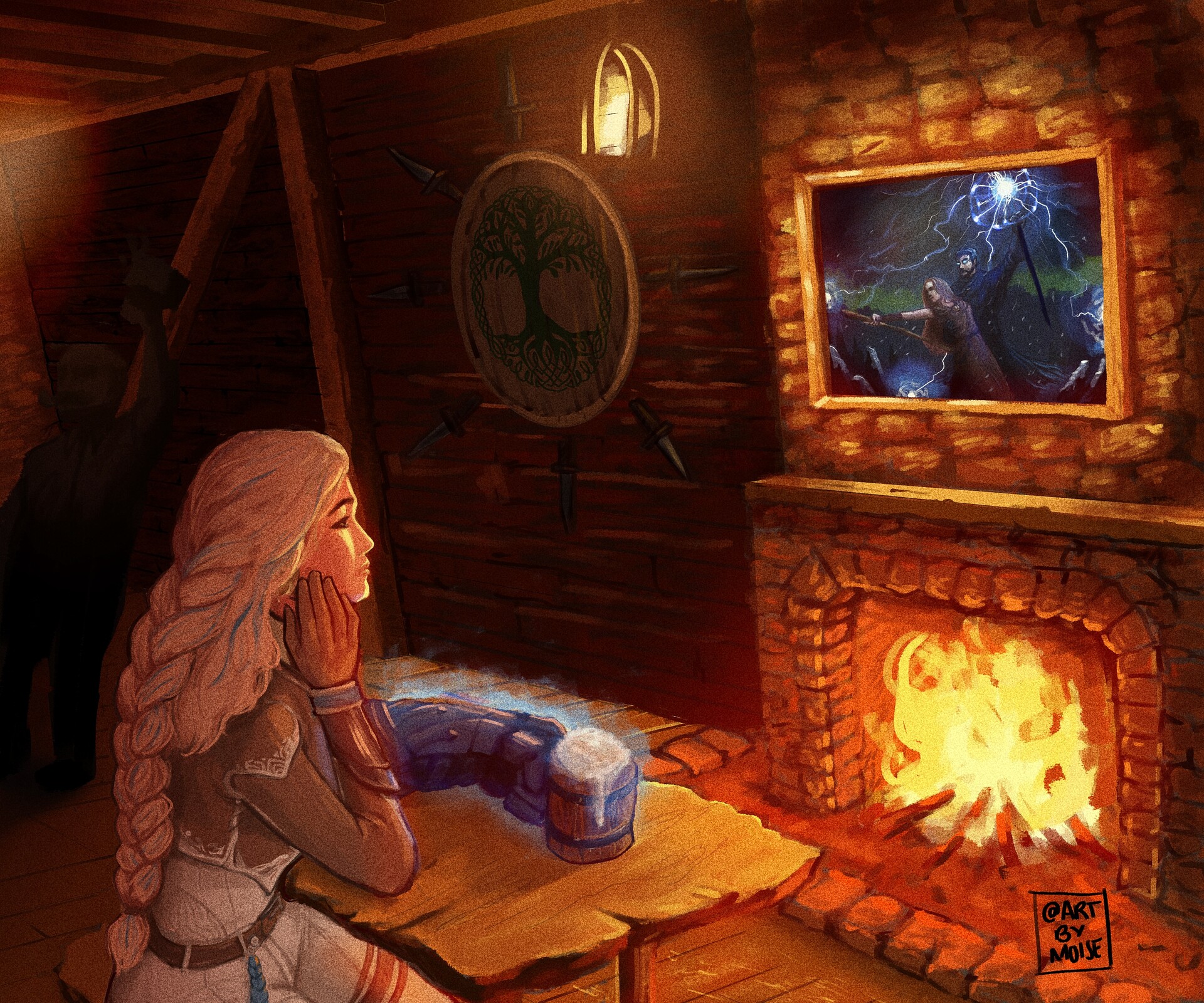 ArtStation - Tavern scene