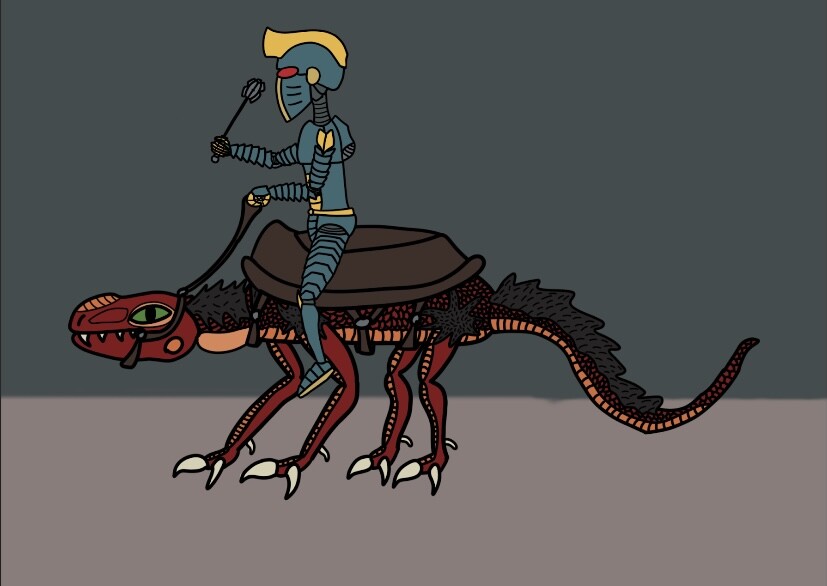 ArtStation - Scaled Wolves