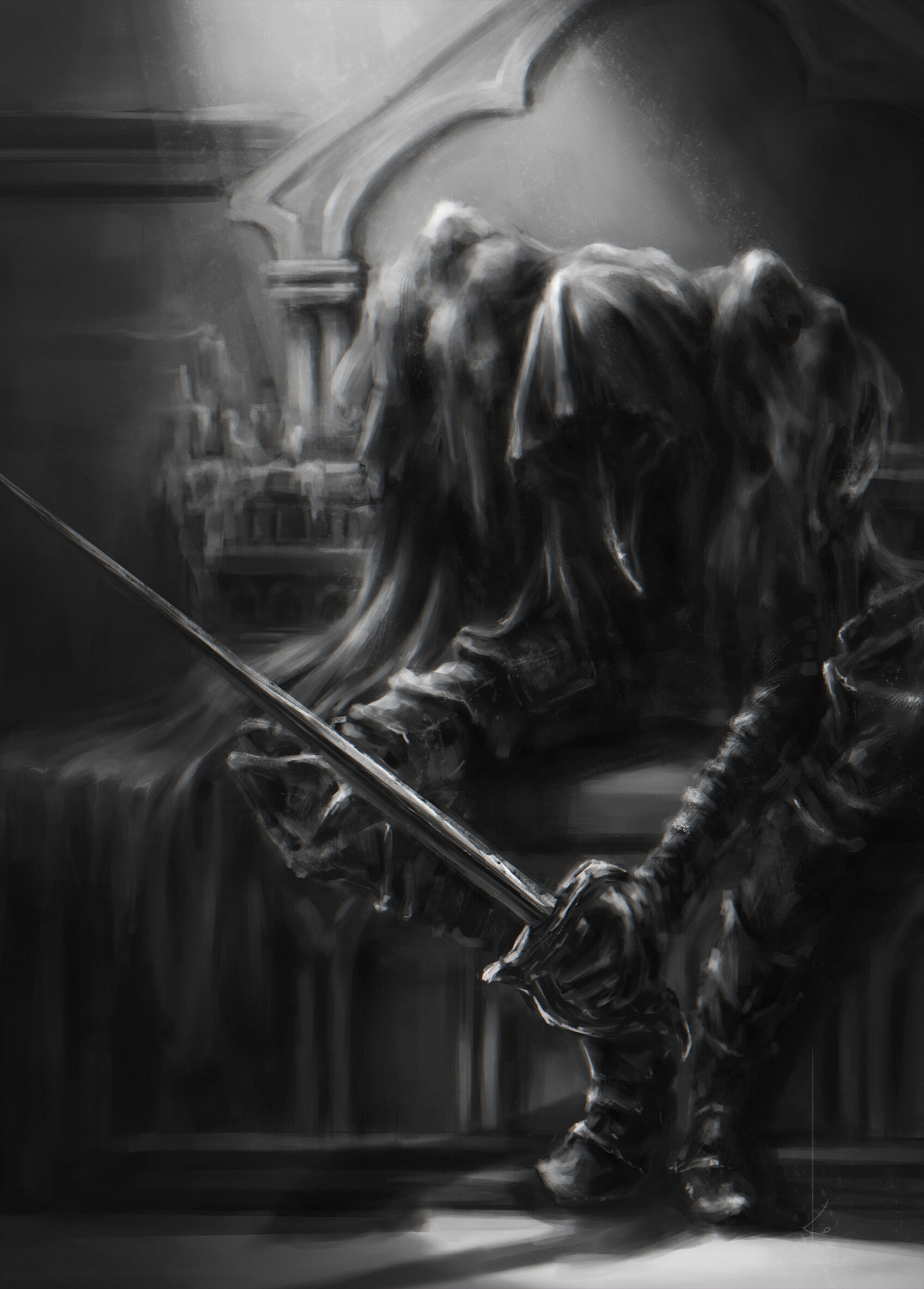 ArtStation - fanart DS3 Corvian Knight