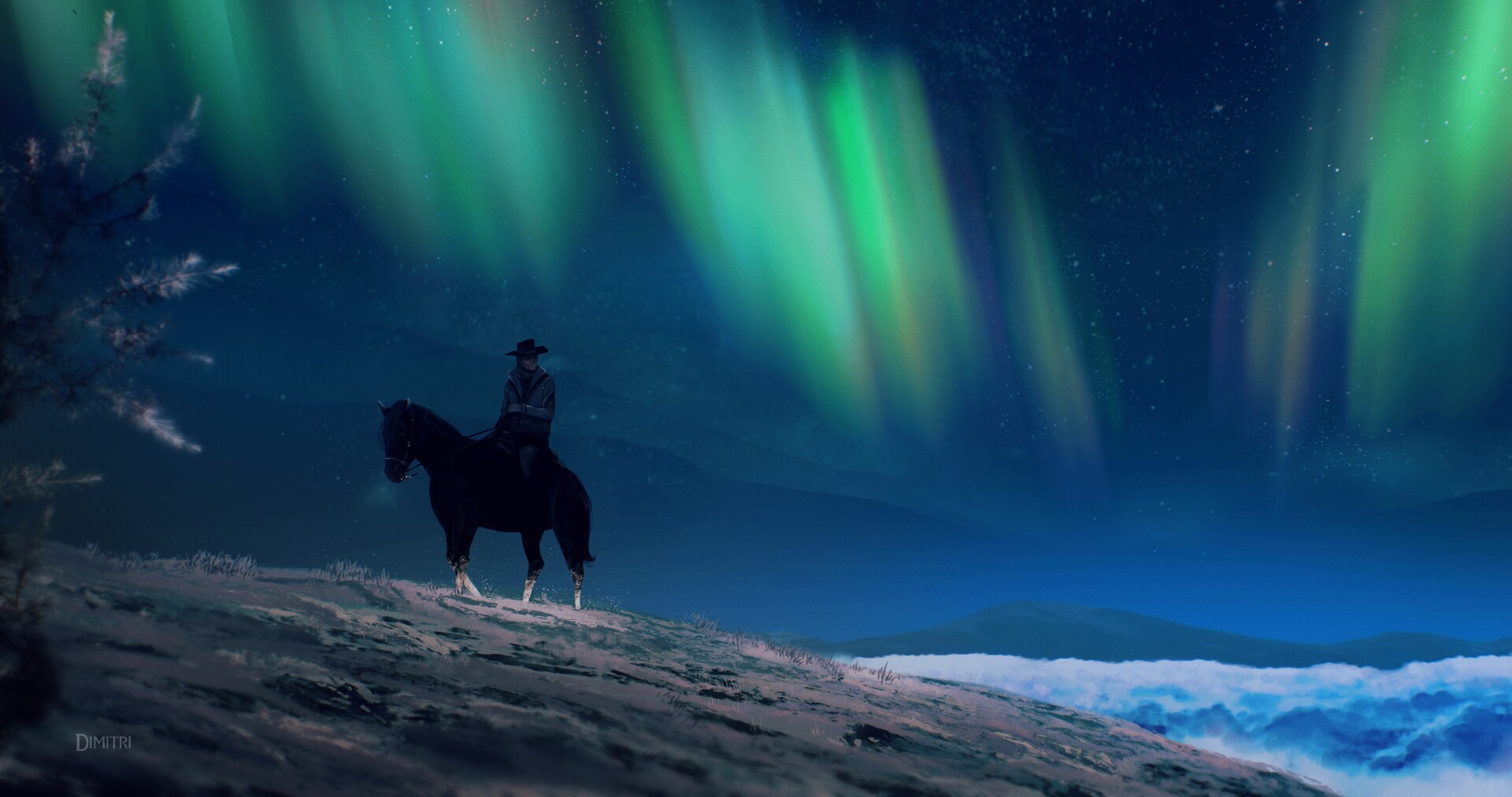 ArtStation - Lonely Cowboy