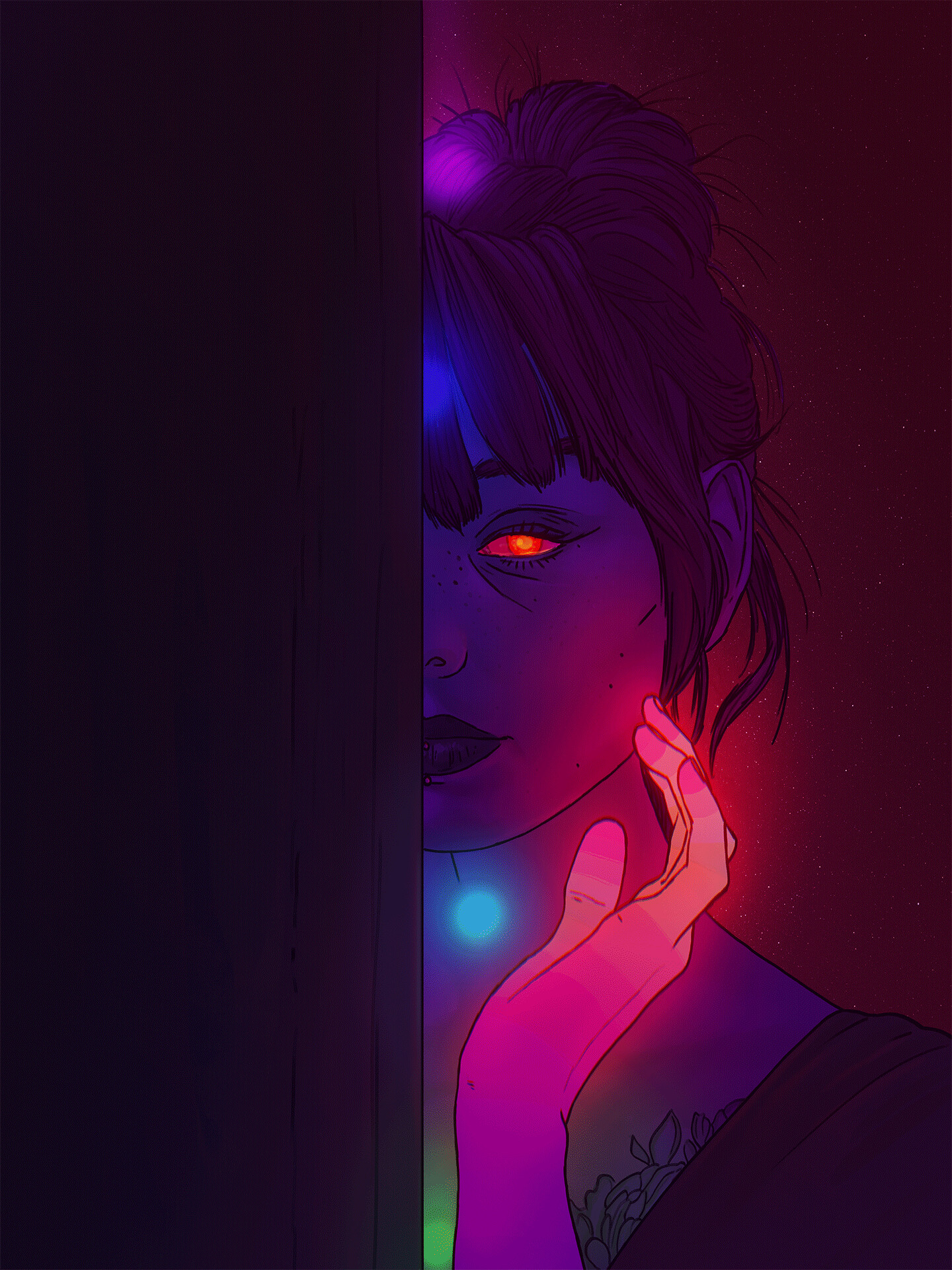 ArtStation - Vibing Psychonaut Girl 2 (GIF)