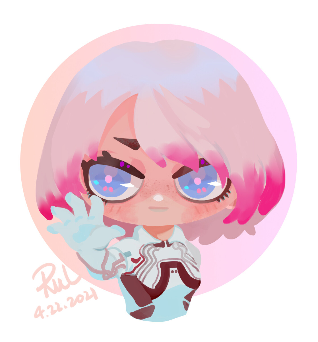 ArtStation - Chibi art of Mina Sidhu from Watch Dogs: Legion