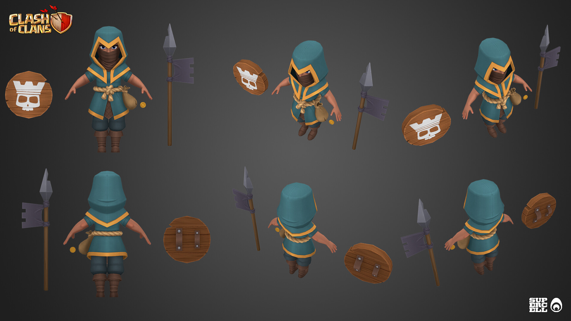 Ocellus - SERVICES - Clash of Clans - Rogue Champion