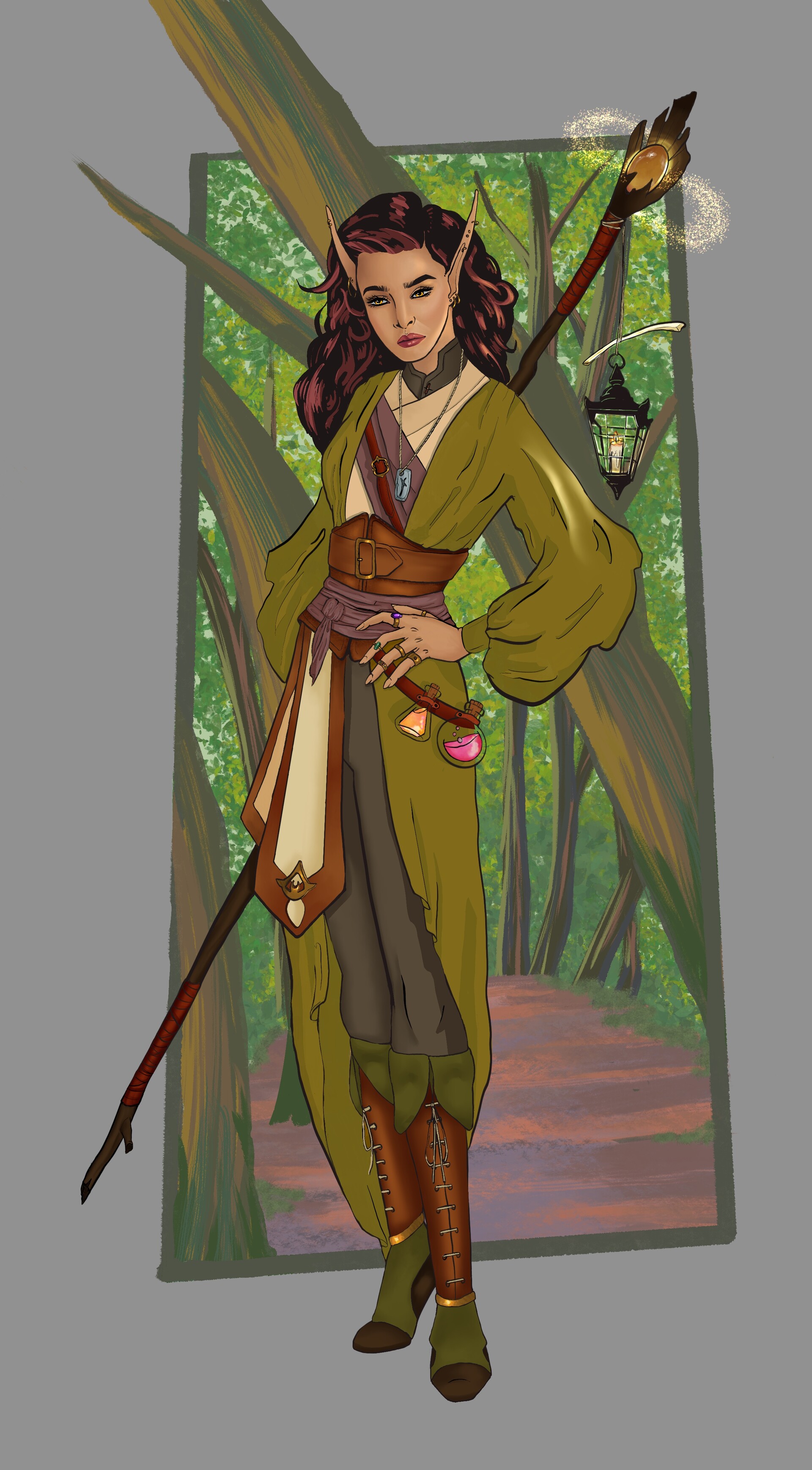 ArtStation - Elf Druid