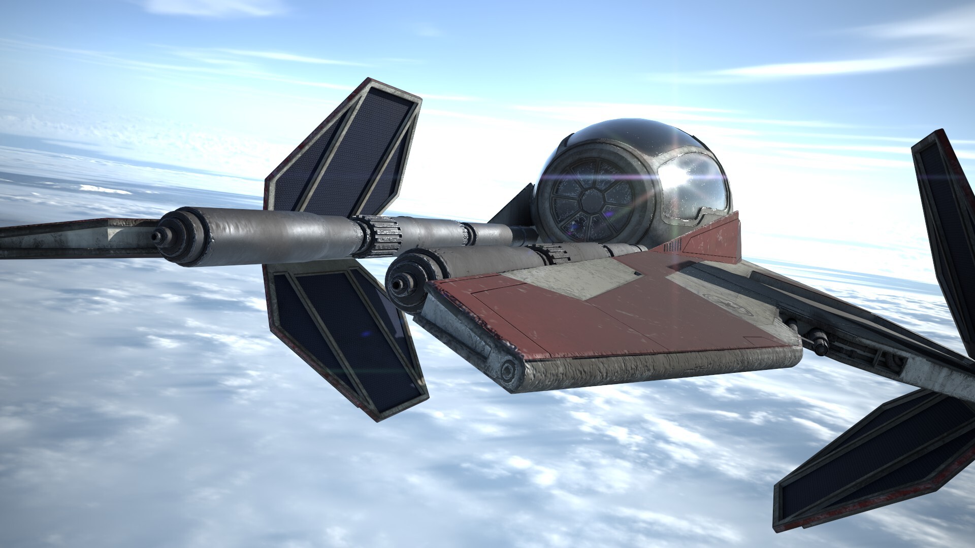 ArtStation - Star Wars Eta-2 Interceptor