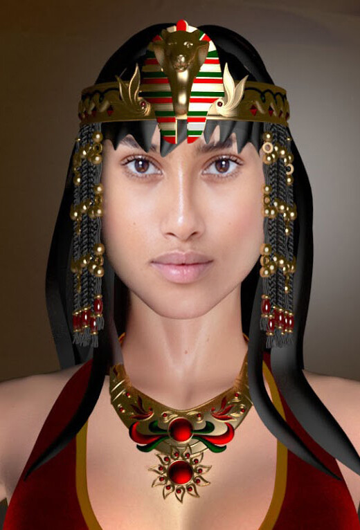 ArtStation - Cleopatra 3D Art.