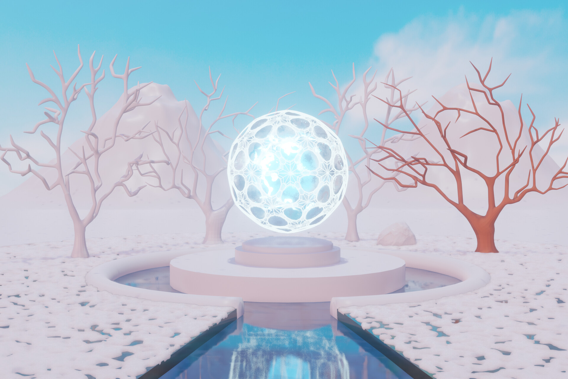 ArtStation - Winter Orb