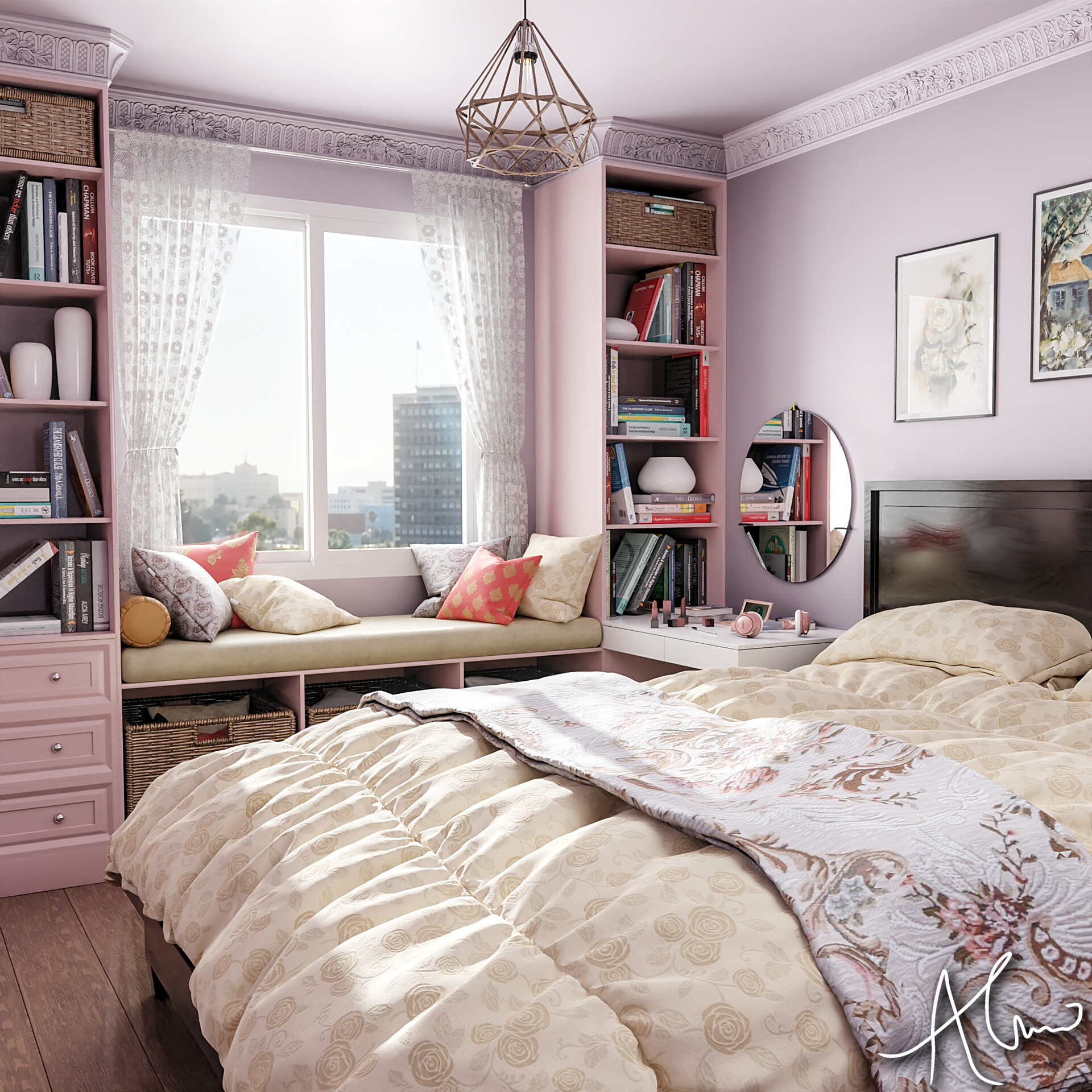 ArtStation - Girls Dream Room