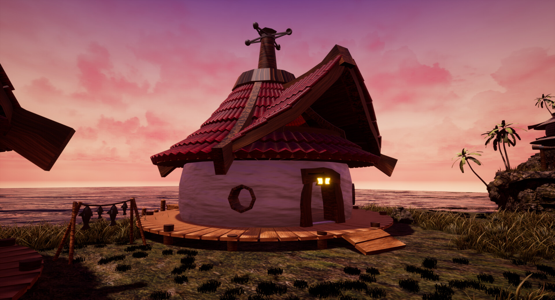 ArtStation - Sandover Village Unreal Engine recreation