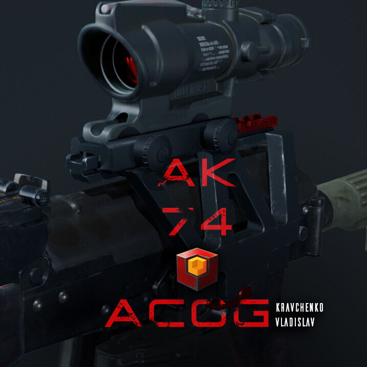ArtStation - AK 74 Kravchenko