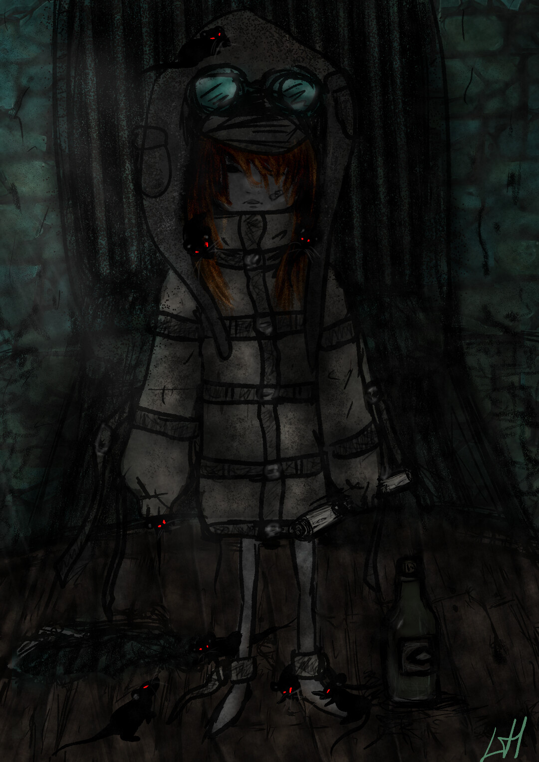 ArtStation - Goggles (Little Nightmares OC)