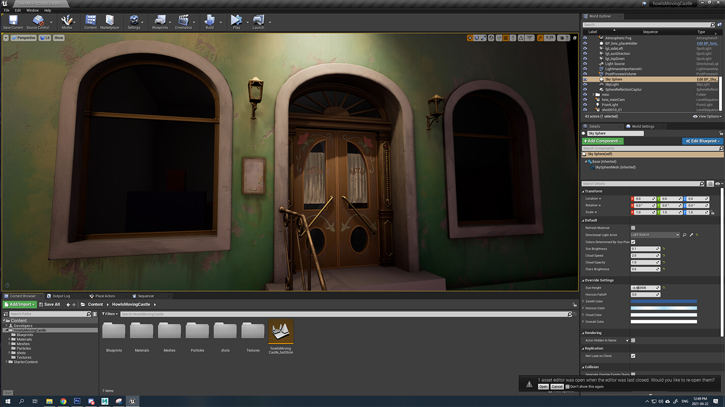 Kevin Chui - Ghibli's Howl's Moving Castle - Hatter Hats (The Hat Store)