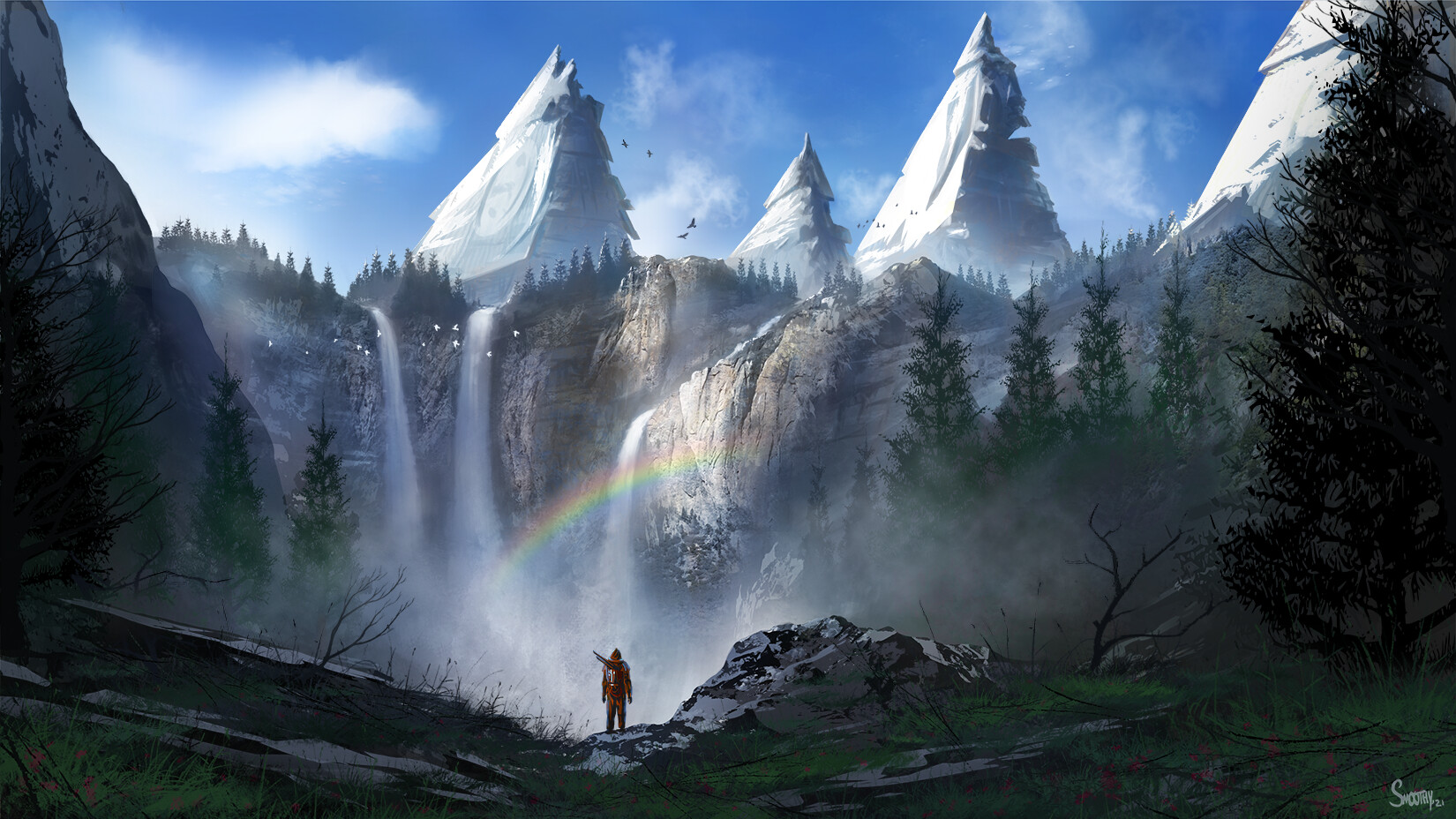 ArtStation - Personal Work - Rigel 3 Chelar Ruins