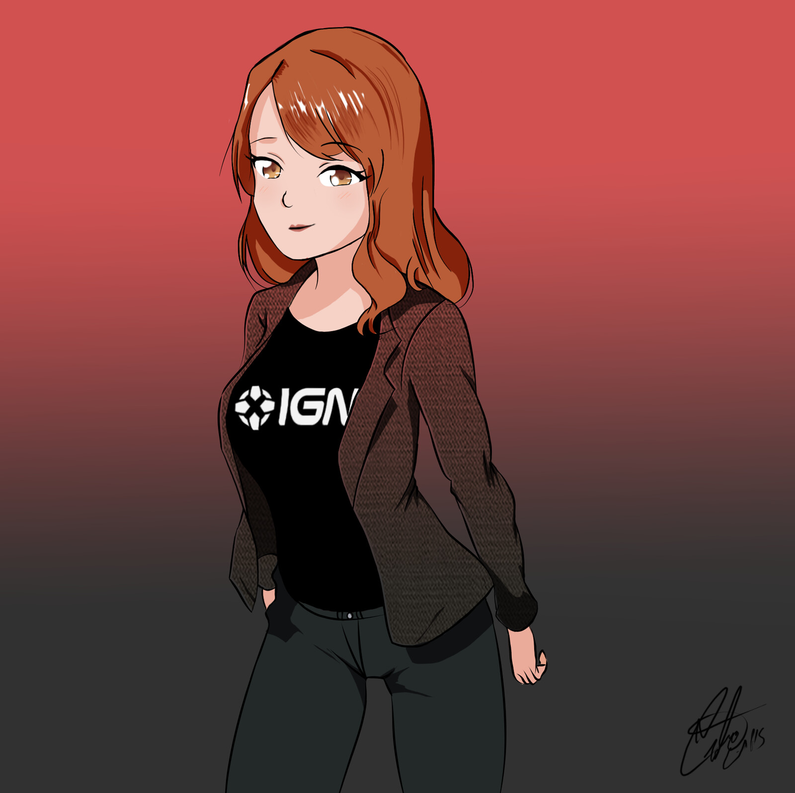 ArtStation - Game Reporter Fanart