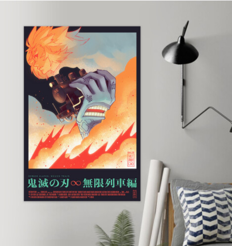 ArtStation - KimetsuNoYaiba Poster art.
