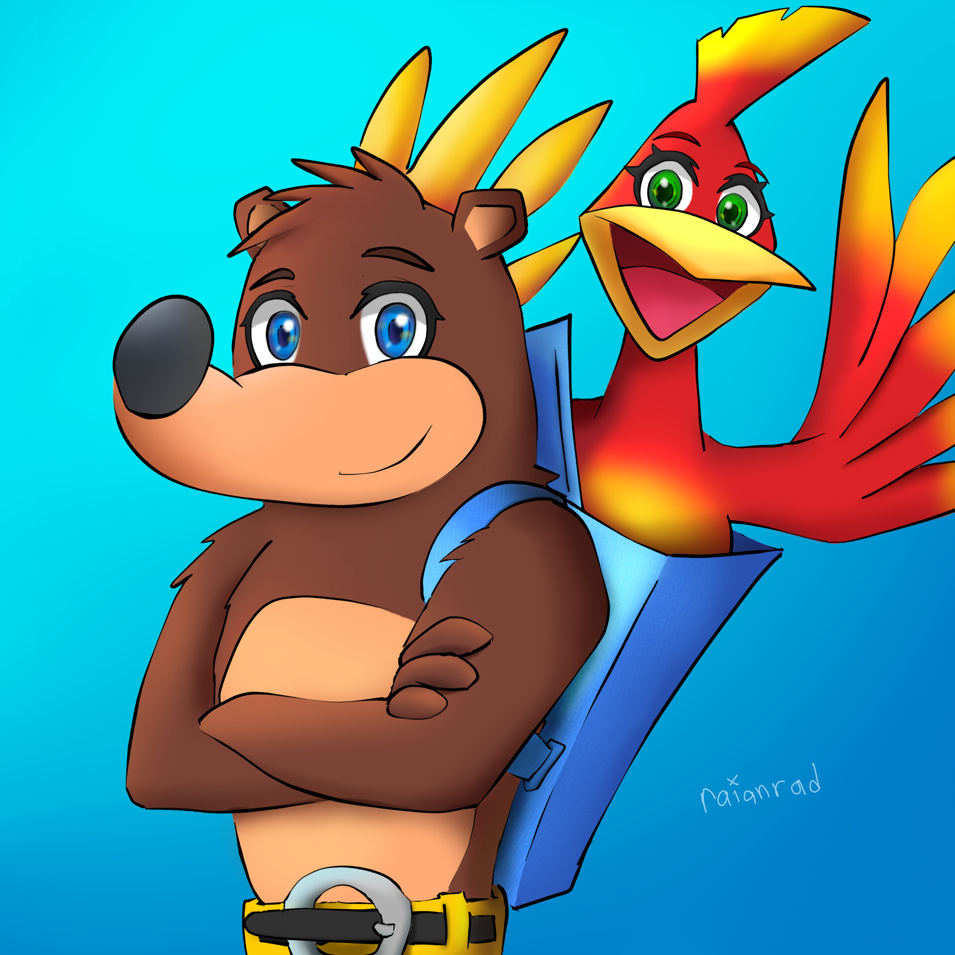 ArtStation - Banjo Kazooie