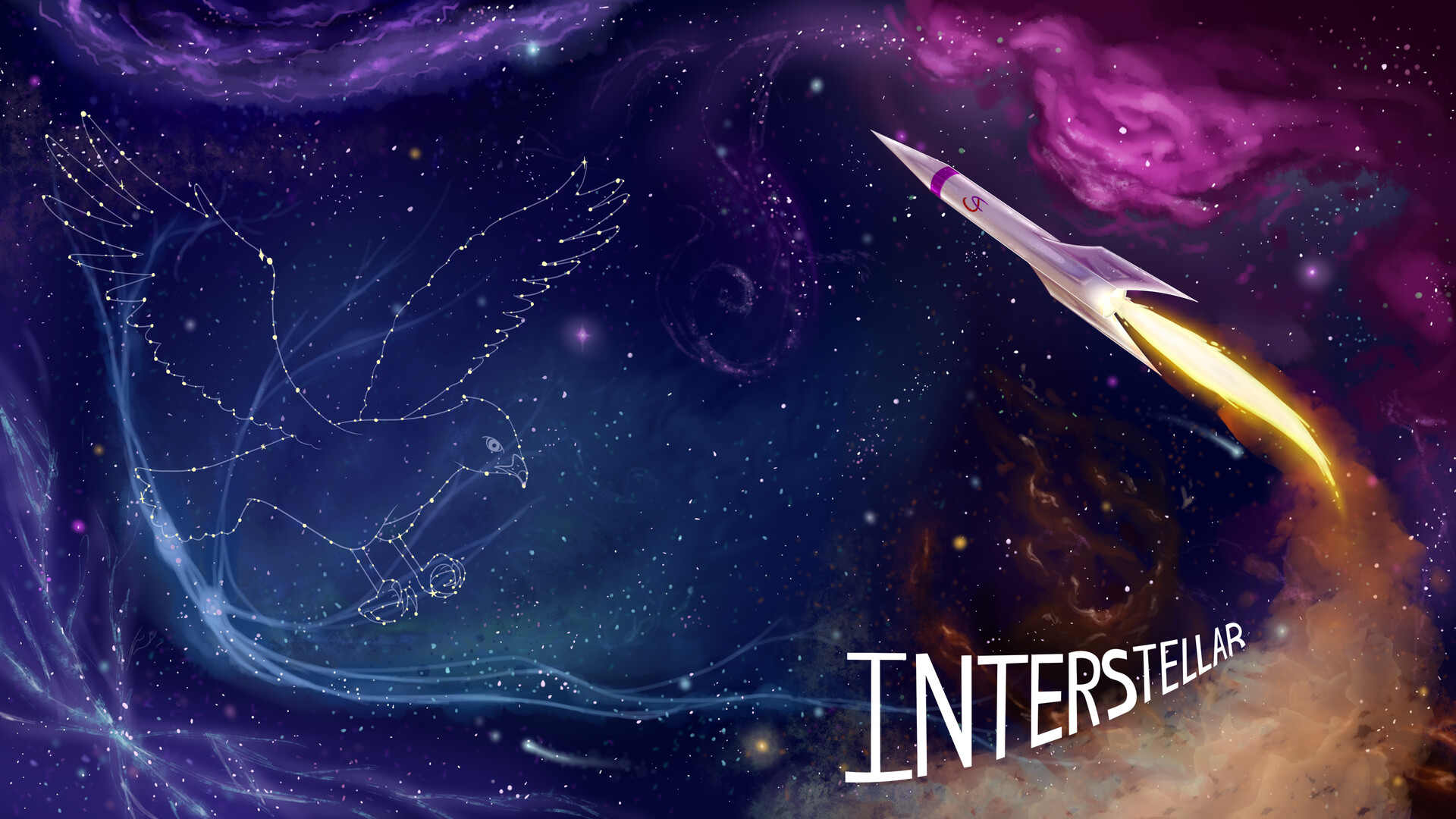 ArtStation - Yearbook Cover Artwork and Stickers